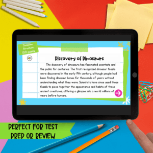 Jeopardy Style 5th Grade Reading Comprehension Review | MagiCore