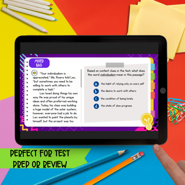 Jeopardy Style Affixes and Roots Reading Comprehension Review | MagiCore